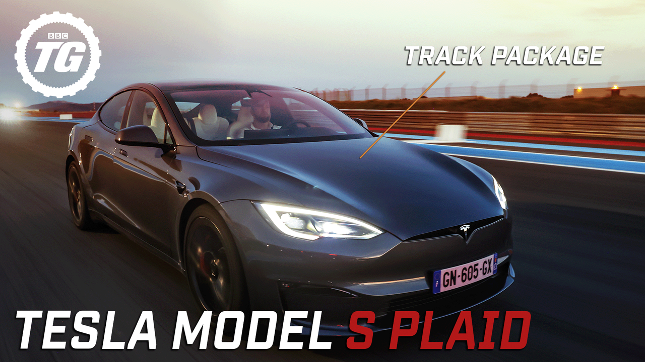 Watch now: first drive of the 200mph Tesla Model S Plaid Track Pack ...